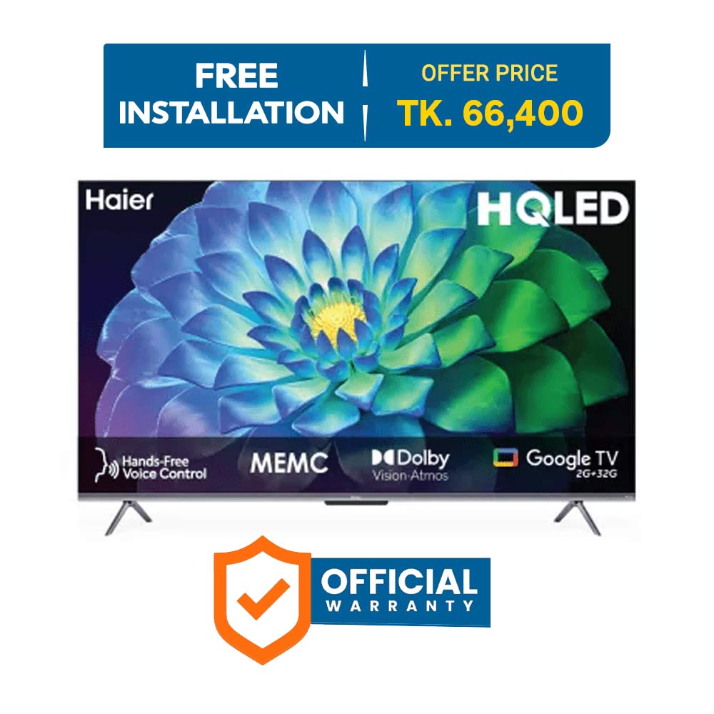Haier 50″ HQLED 4K Google TV | H50P7UX - URBAN DIGITAL